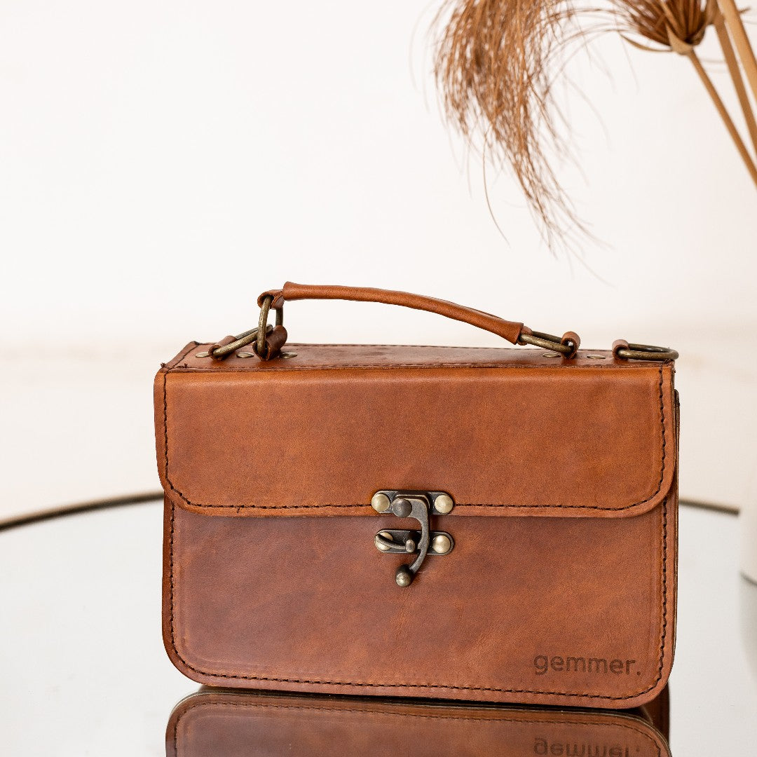 The Amanda Bag – Forrest Grey